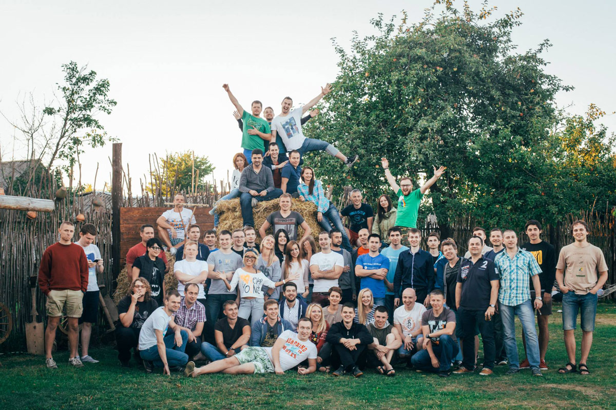 Codelynx team on summer corporate event 1